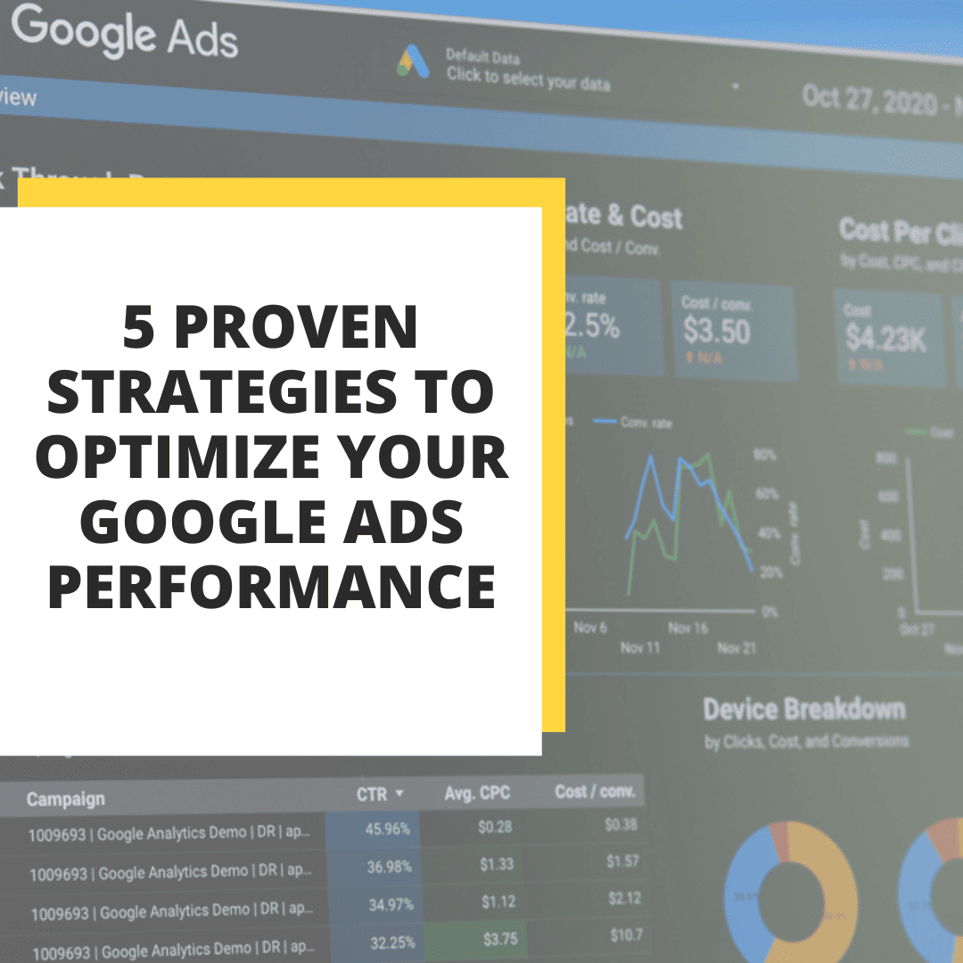 5 Proven Strategies to Optimize Your Google Ads Performance